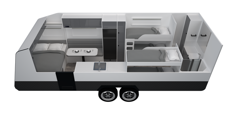 Razor 236-quad-bunk | Brisbane Caravan Warehouse